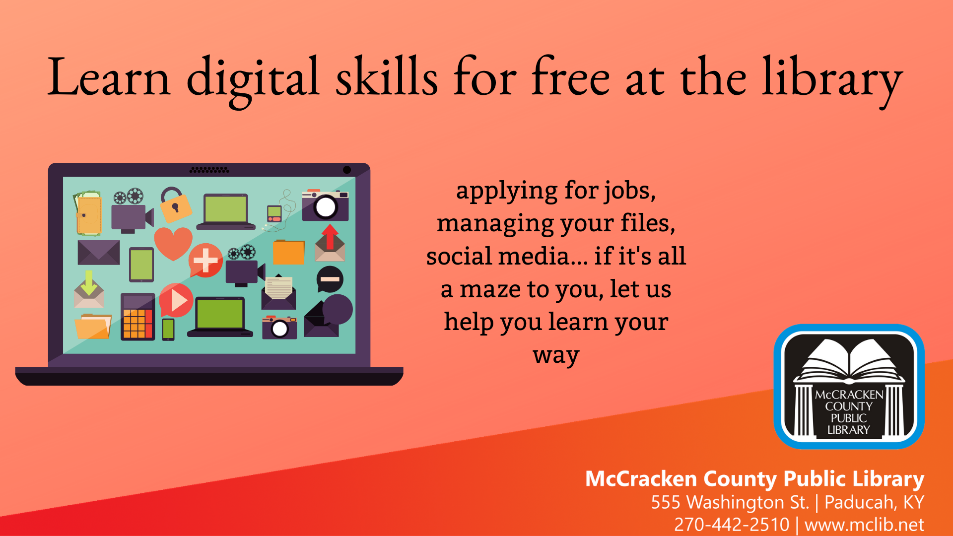 Digital Skills: Social media 101 | McCracken County Public Library
