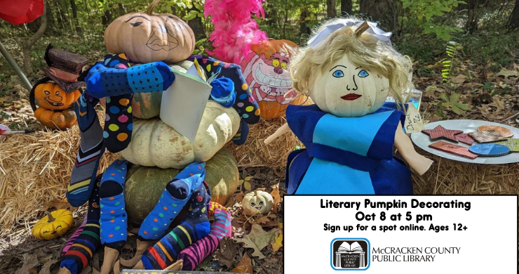 Literary Pumpkin Decorating | McCracken County Public Library